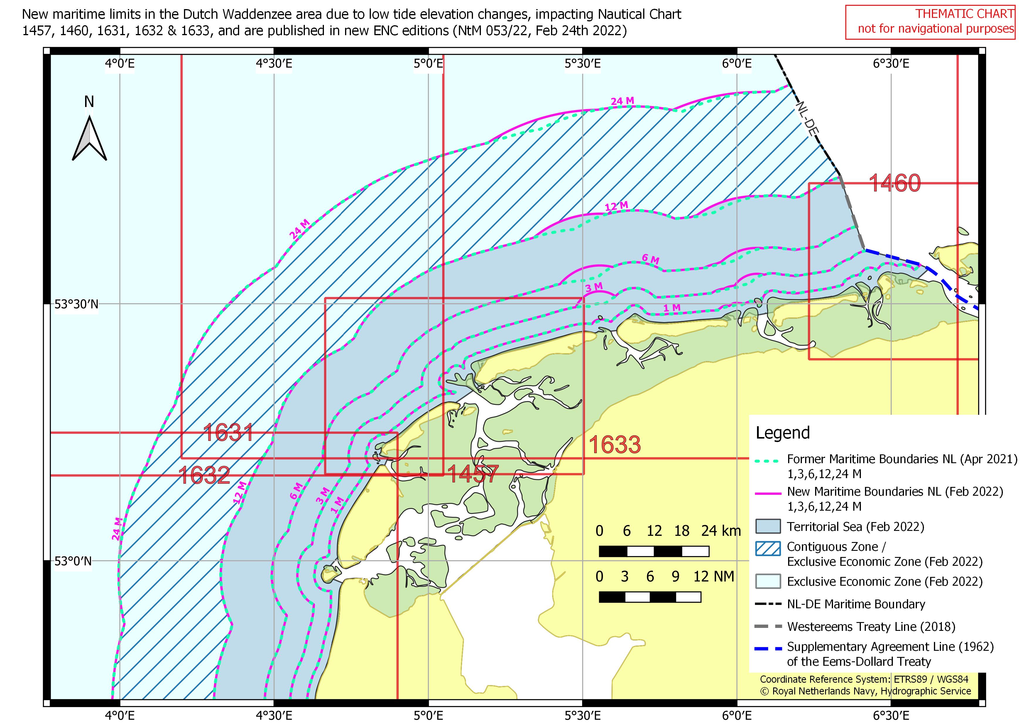 Maritime limits and boundaries | Hydrography | Defensie.nl