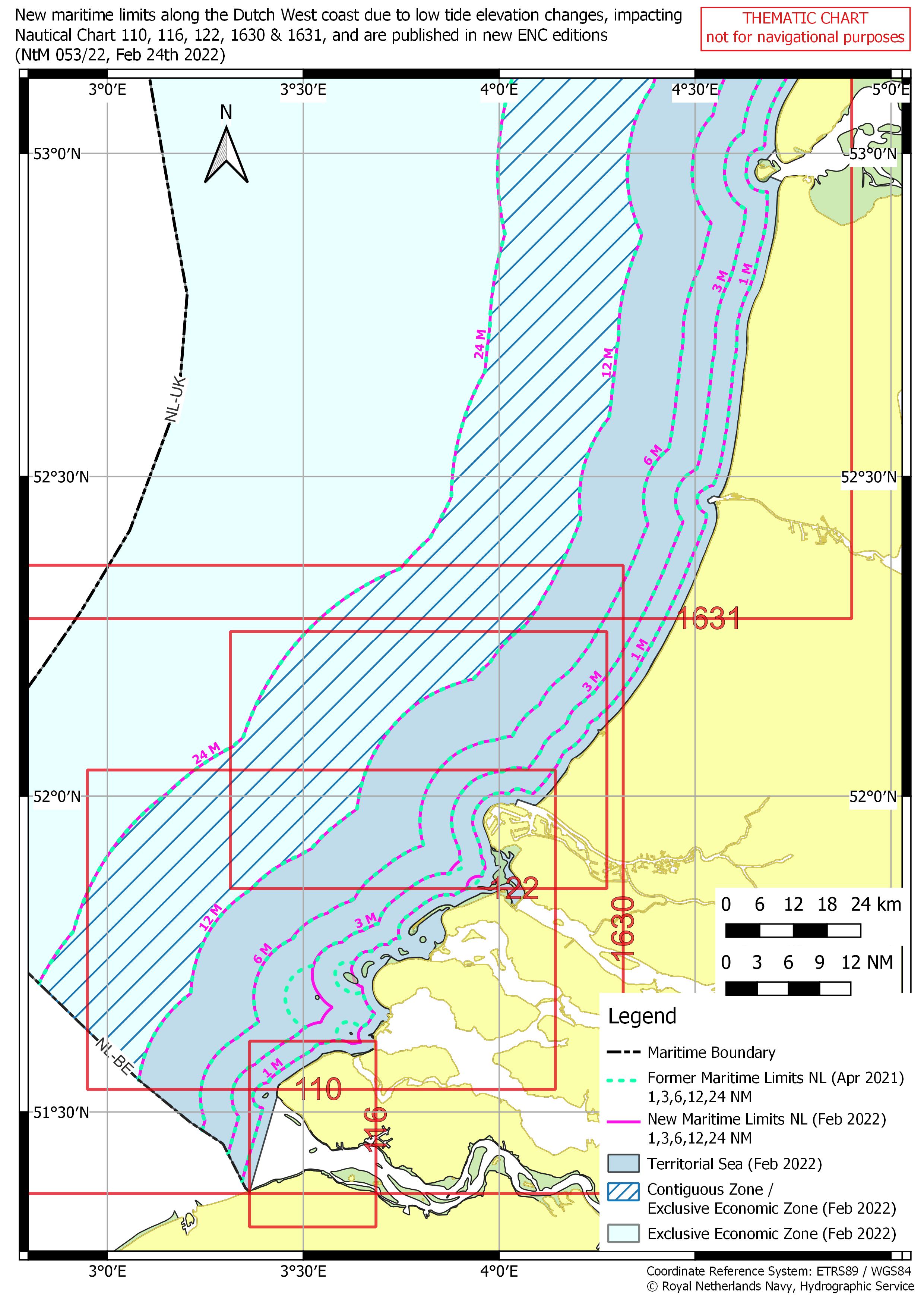 Maritime limits and boundaries | Hydrography | Defensie.nl