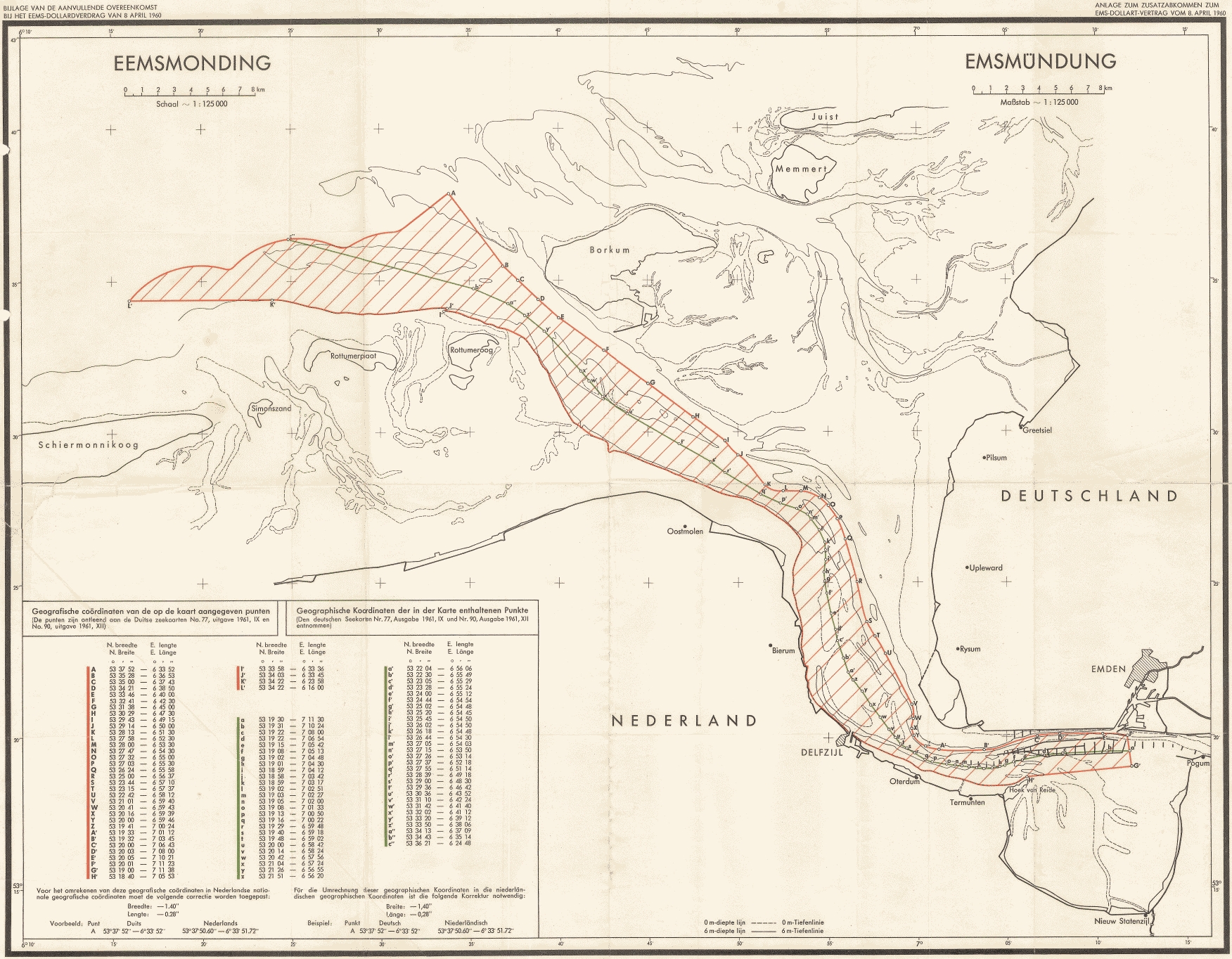 Netherlands boundaries in the North Sea | Hydrography | Defensie.nl